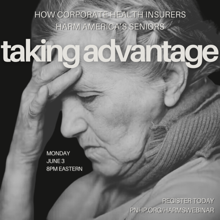 Physicians for a National Health Program - PNHP